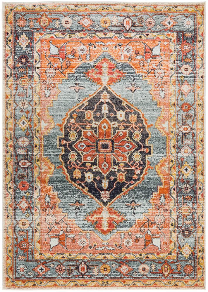 Legacy 862 Rug | Rust – Mustard Sunday